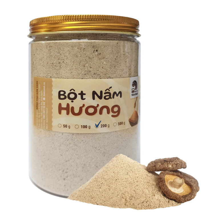 Bột Nấm Ăn - Nêm gia vị các món canh, cháo, soup cực ngon và bổ dưỡng